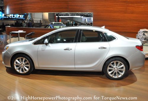 The side profile of the 2012 Buick Verano | Torque News